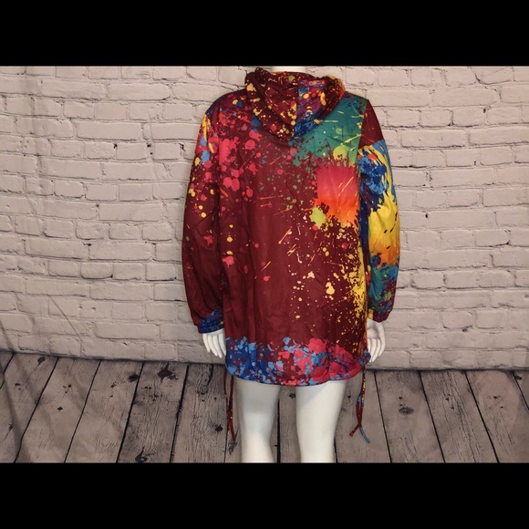 Jackets & Coats | Paint Splattered Jacket | Poshmark